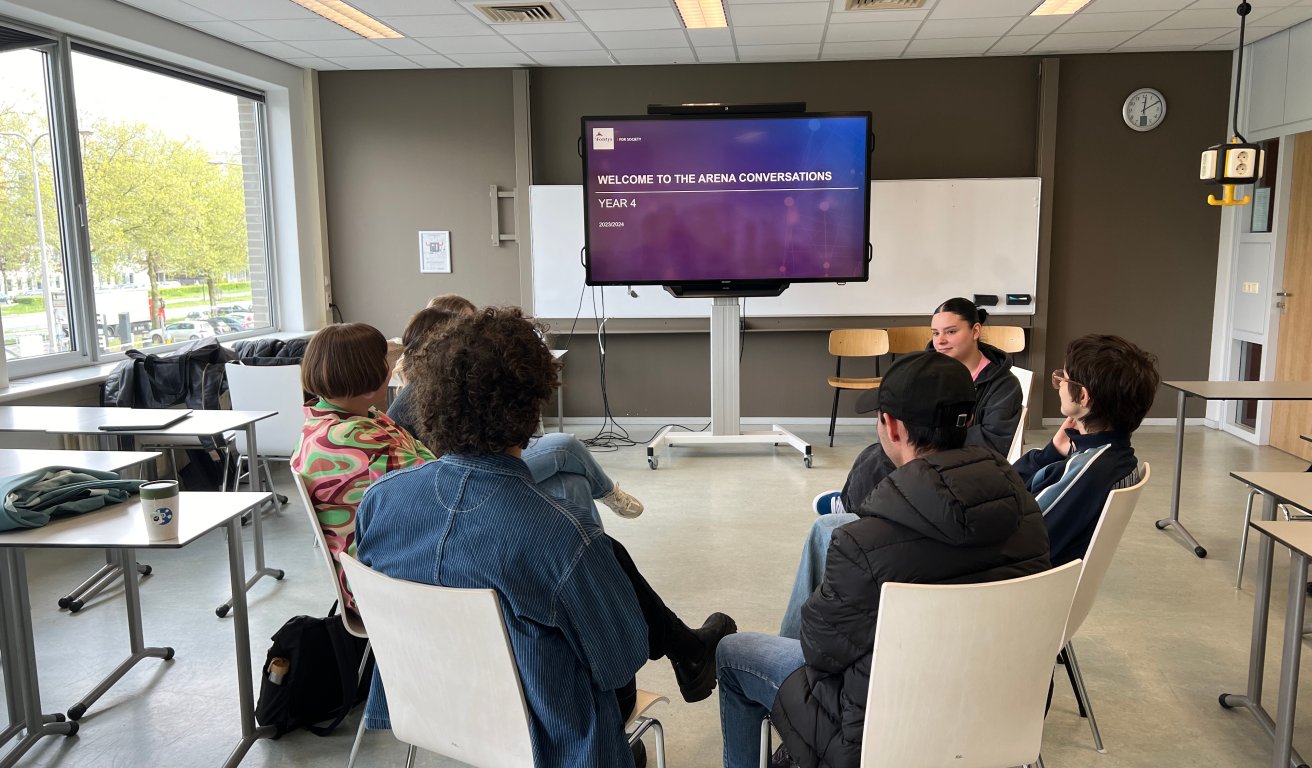 Arena Conversations: wat vinden studenten van nieuwe koers onderwijs?